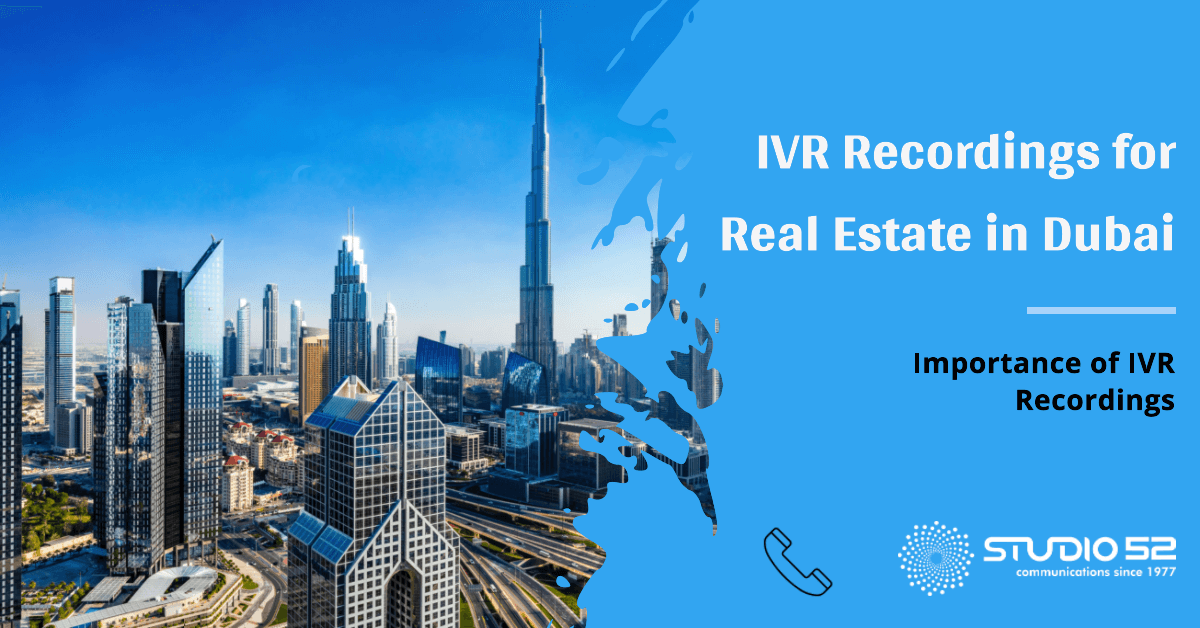 IVR Recordings for Real Estate: Build Trust and Elevate Your Brand