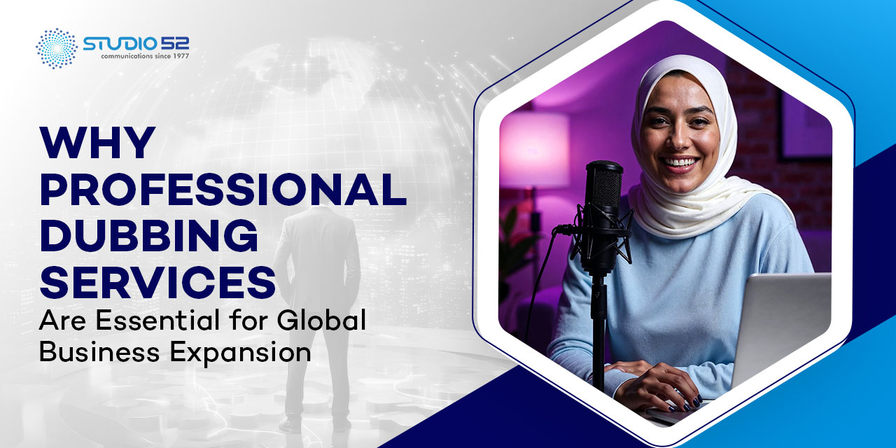Why Professional Dubbing Services Are Essential for Global Business ...