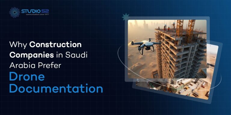 Drone Documentation for Construction Projects in Saudi Arabia